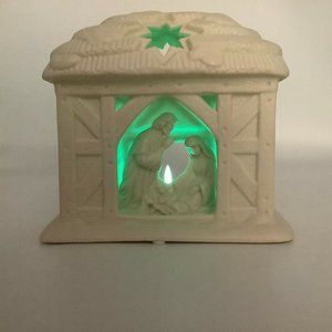 PartyLite | Accents | Partylite Nativity O Holy Night P08 Tea Light ...